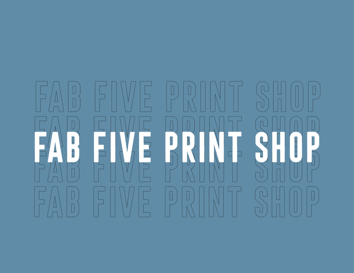 Idea Books – Fab Five Print Shop